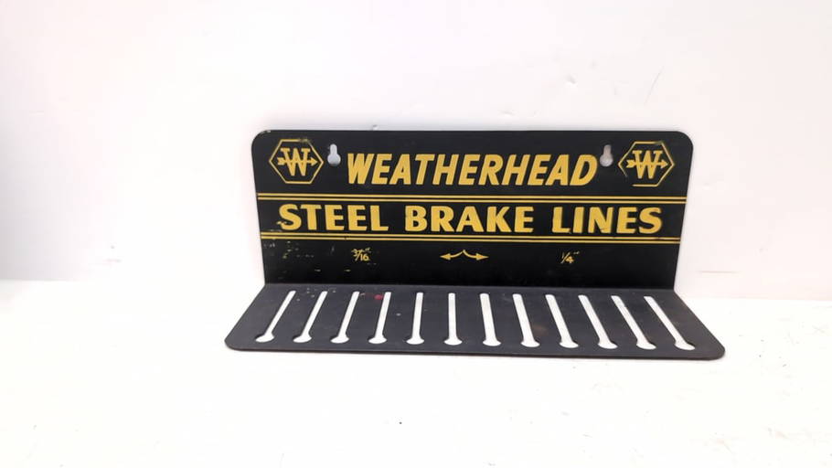 Vintage Weatherhead Steel Brake Lines Rack