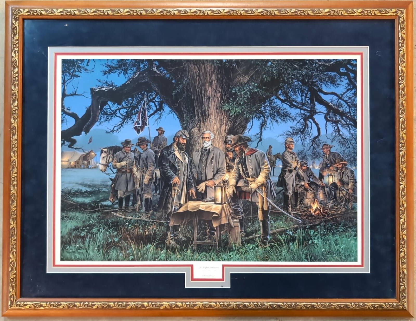 Civil War Picture By John Paul Strain Auction