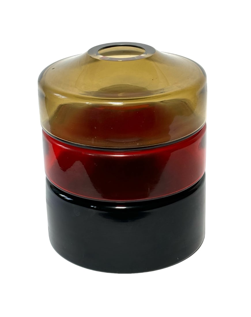 Italian Murano Glass Vase Colonna Model By Tom Dixon For Salviati. Auction