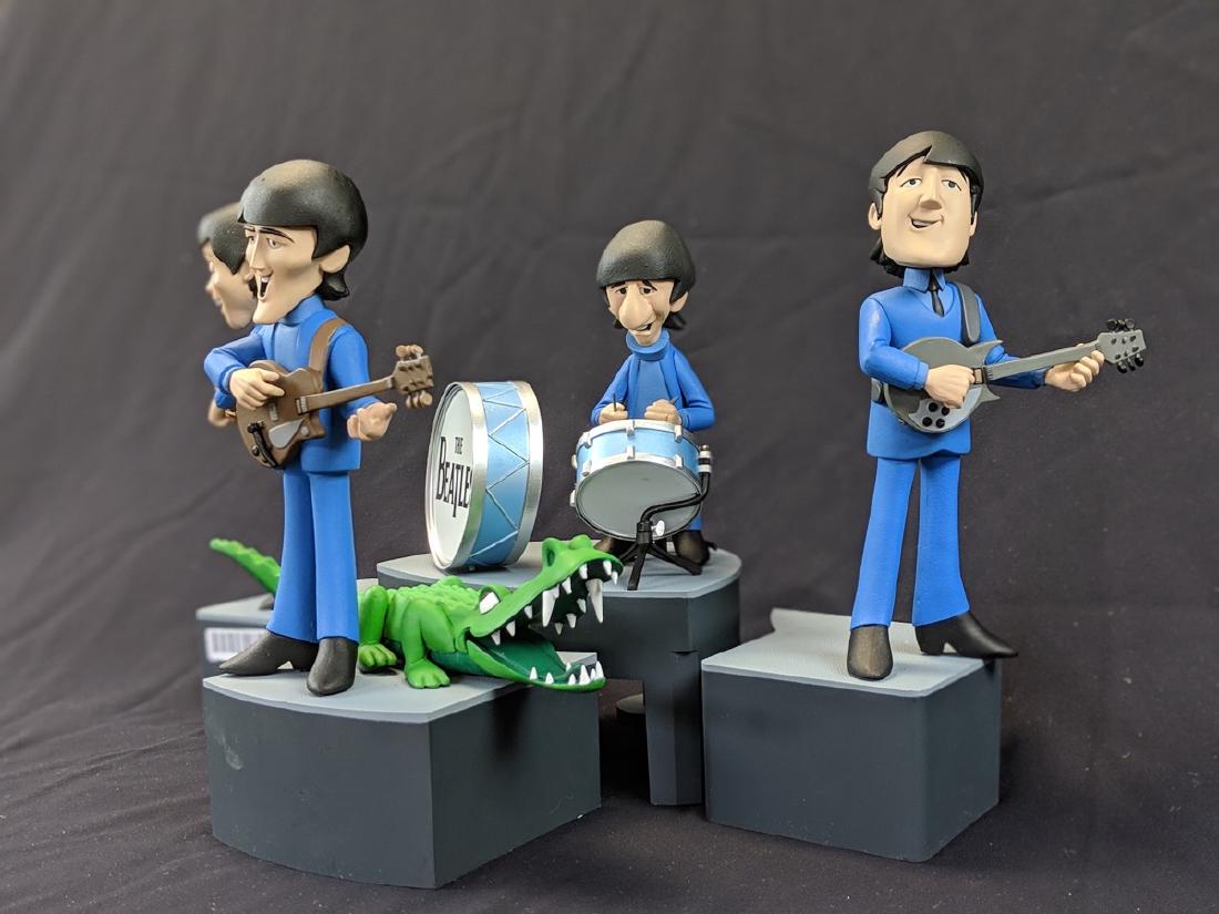 Beatles Set of Cartoon Figures