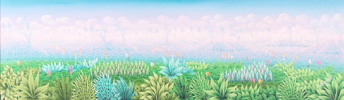 Jean Edner Cadet painting Workers in Lily Pad Field - Mar 25, 2017 ...