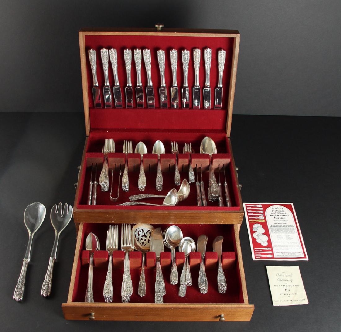 Westmoreland Milburn Rose Sterling Set