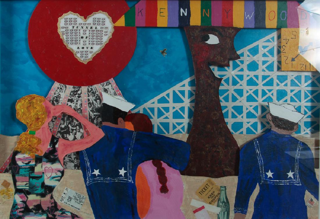 Zets Brothers Painted Collage Kennywood Park