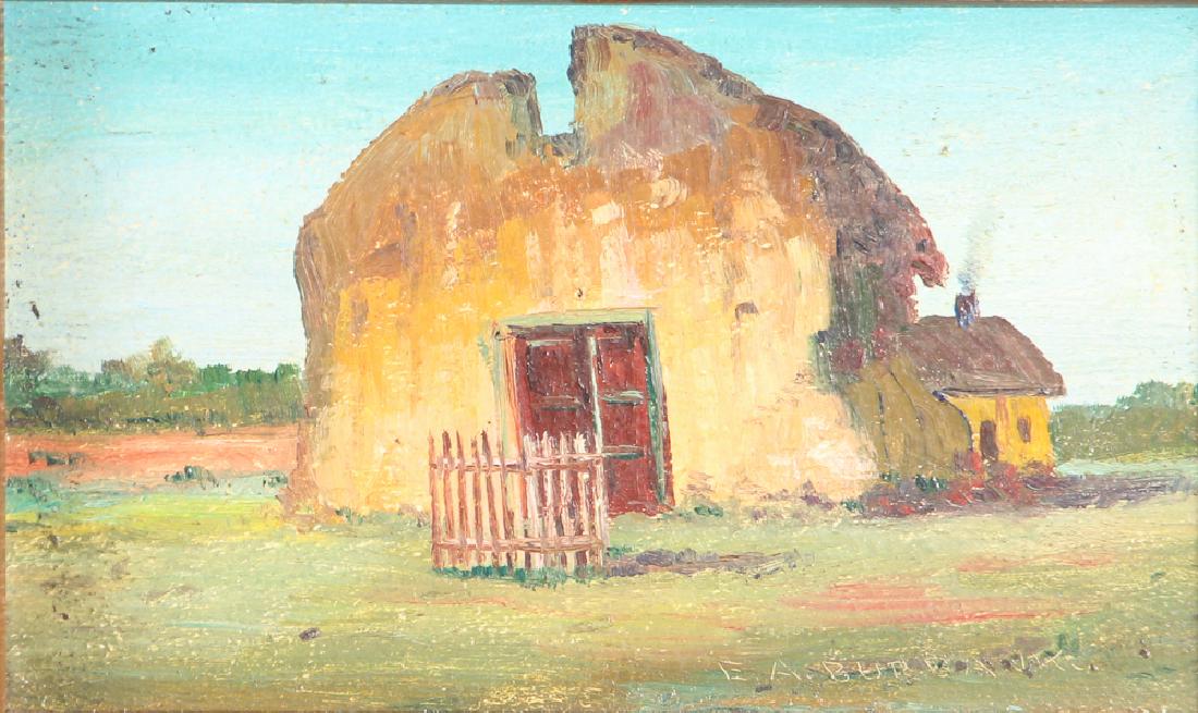 Elbridge Burbank painting Nambe New Mexico