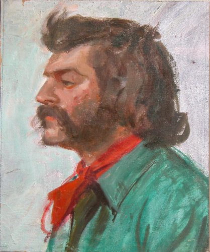 396: Carl Setterberg painting
