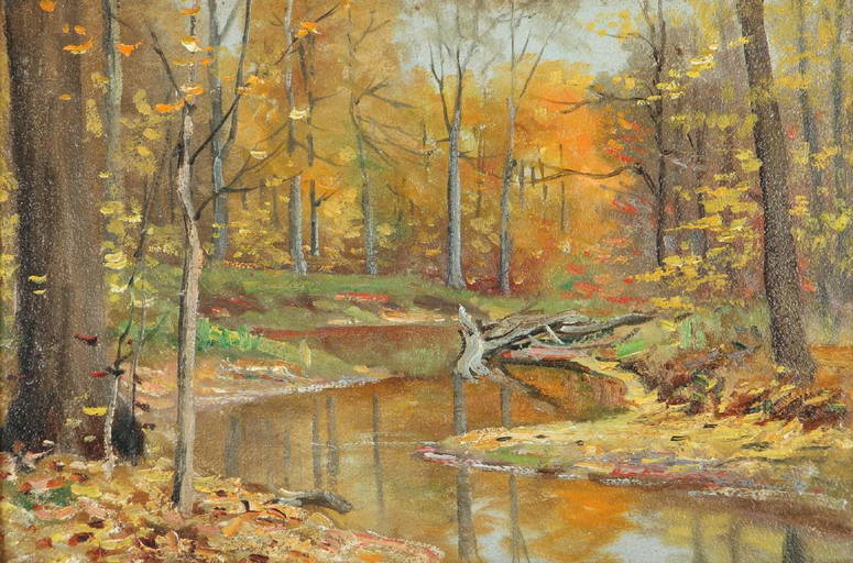 M. Dorthy Doyle Ptg. Autumn Landscape