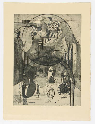 Collection Of Larry Spaid Etchings And Drawings