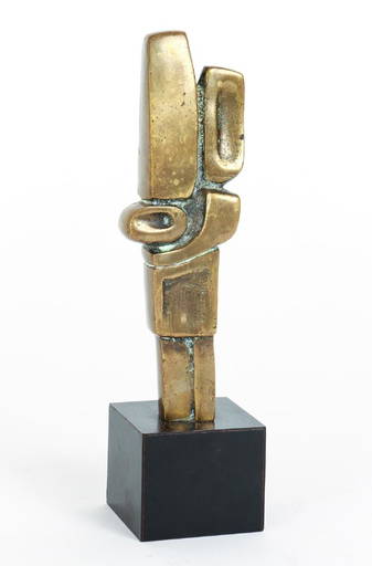 Domenico Calabrone Modernist Bronze Sculpture