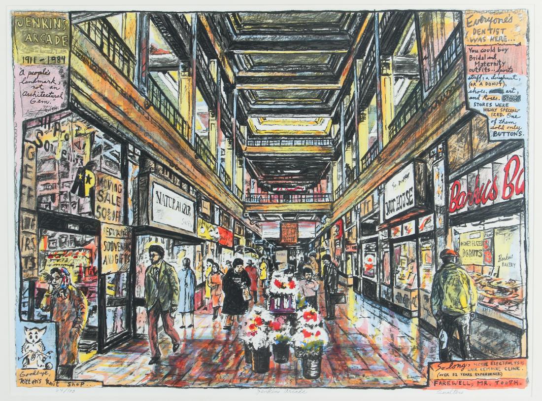 Robert Qualters Jenkins Arcade print