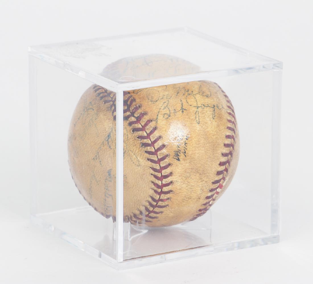 Connie Mack Team Signed Autographed Baseball