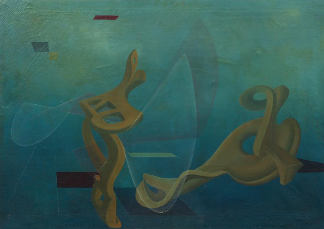 Arthur Rudolf 1953 oil Organic Cubist Forms - Dec 01, 2018 | Concept ...