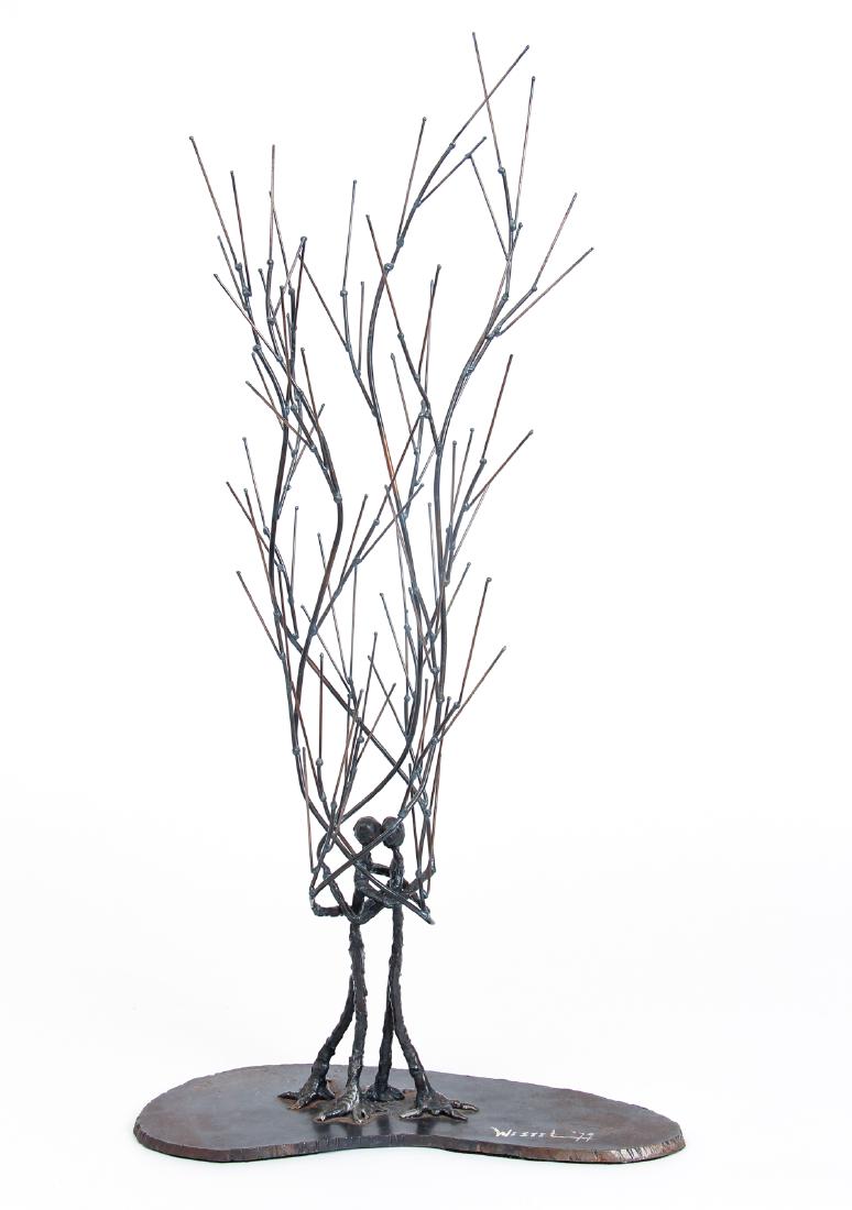 William Wessel Bronze Modernist Sculpture