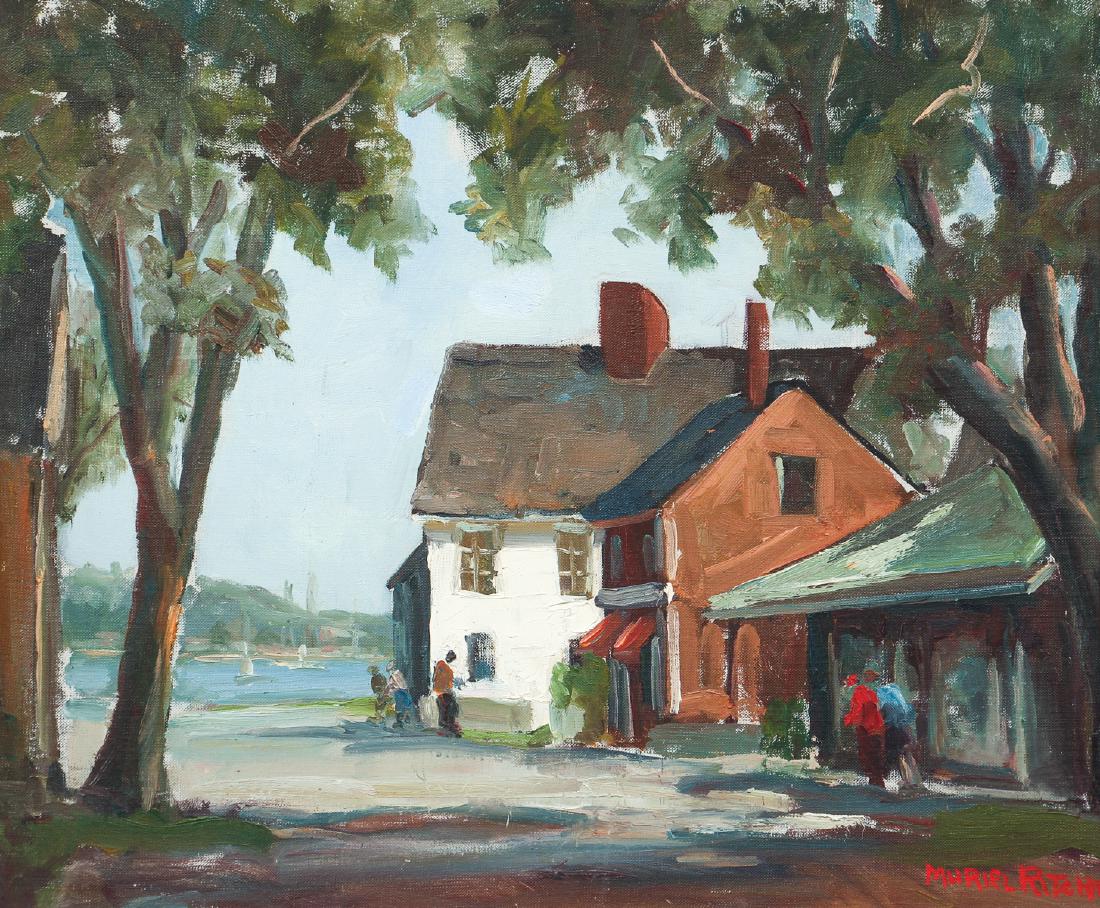 Muriel Ritchie Oil on Canvas Painting