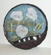 2 David Gamble Abstract Painted Round Wall Plates - Sep 27, 2014 ...