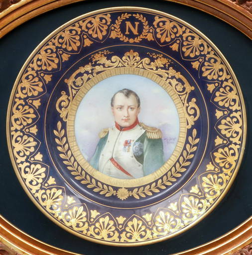 Sevres Porcelain Napoleon Plate