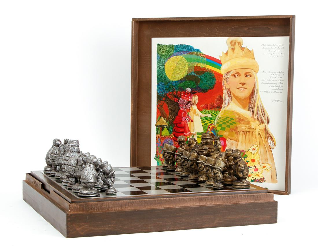 Alcoa Alice in Wonderland Chess Set - Sep 28, 2019 | Concept Art ...