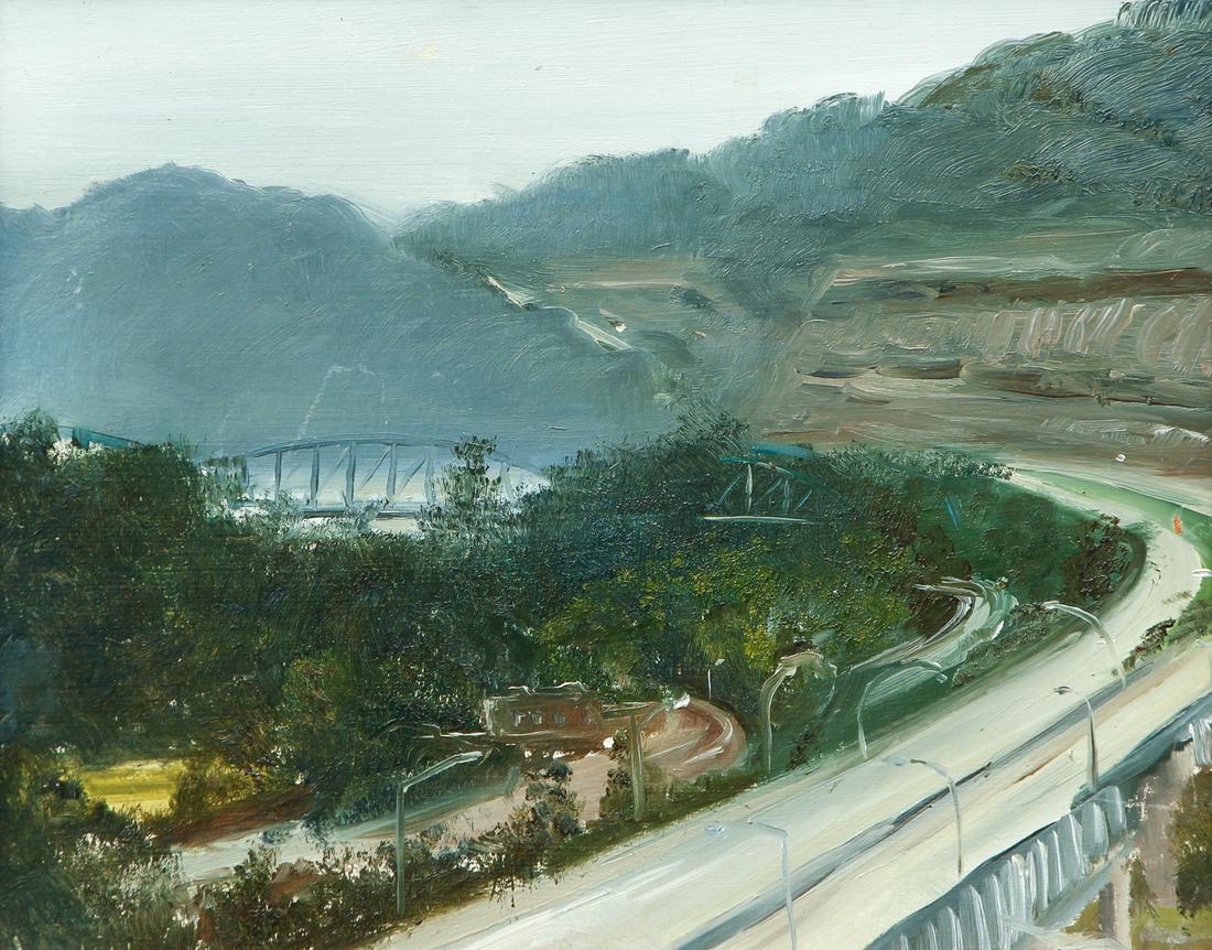 For Auction: 3 Patrick Ruane oils of Rivers near Pittsburgh (#397) on ...