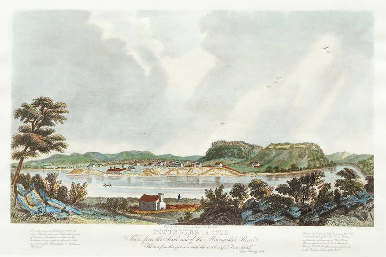 1941 Version Of Lewis Brantz Pittsburg In 1790