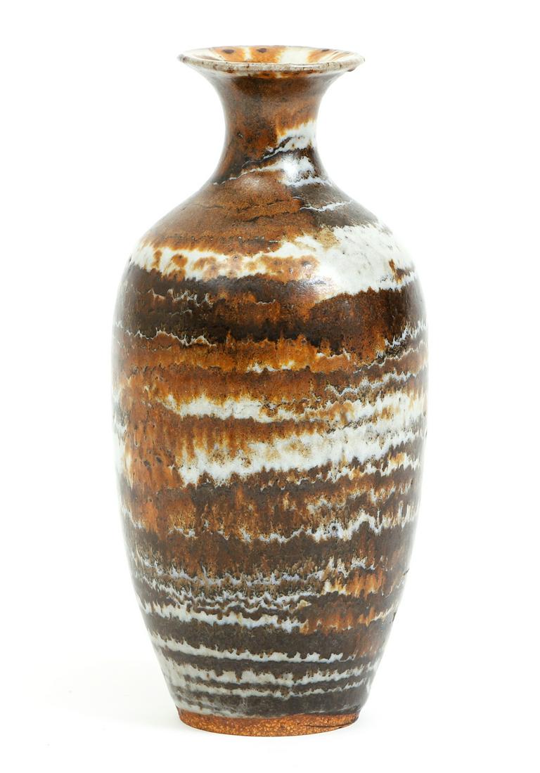Glen Spangler Brown Ceramic Vase - Feb 14, 2020 | Concept Art Gallery in PA