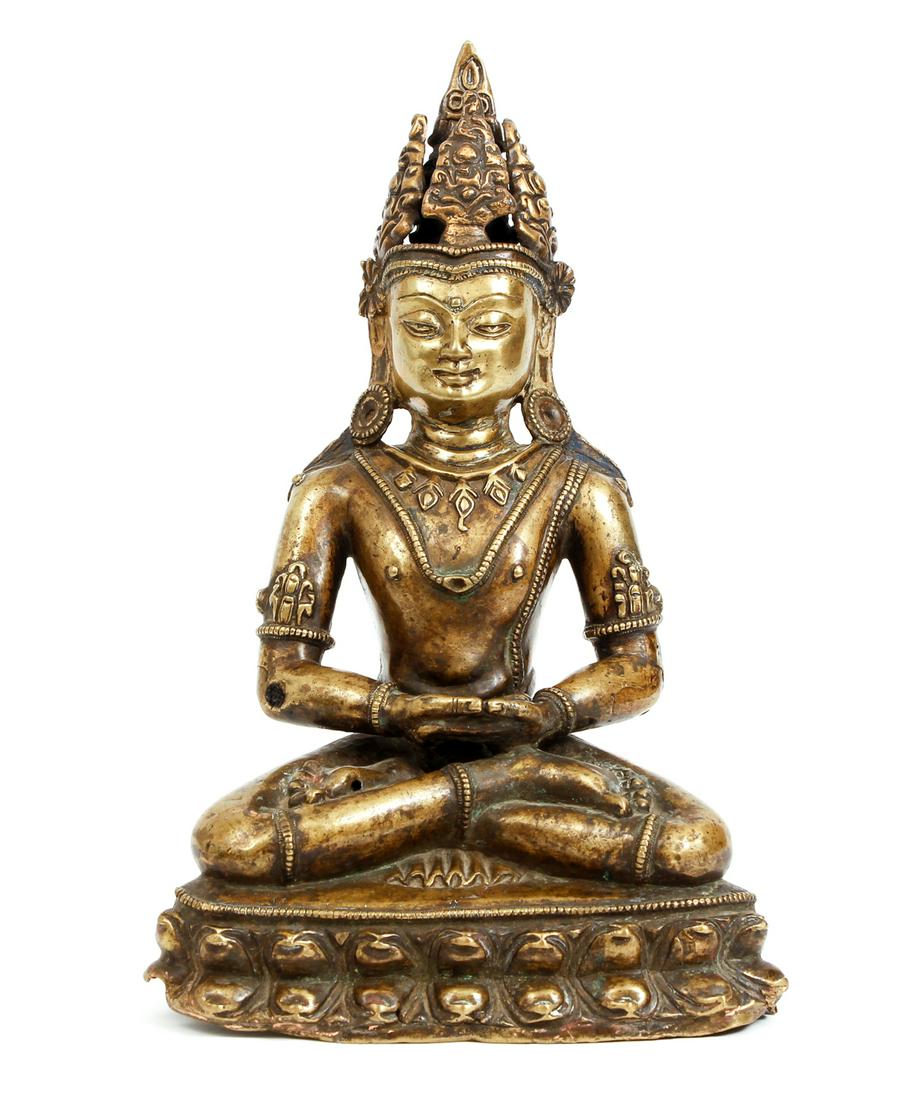 Tibetan Bronze Amitabha Amitayus 14th cent - Mar 13, 2020 | Concept Art ...