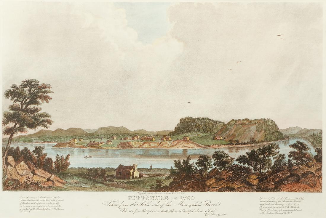 Reproduction Pittsburgh in 1790 Print - Mar 27, 2020 | Concept Art ...