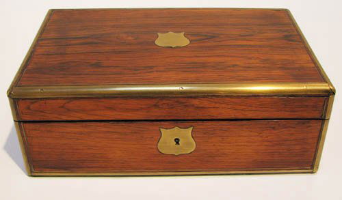 67: Antique Portable Writing Desk