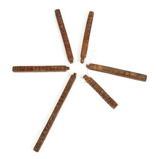 Tibetan Wood Torma Tsampa Molds