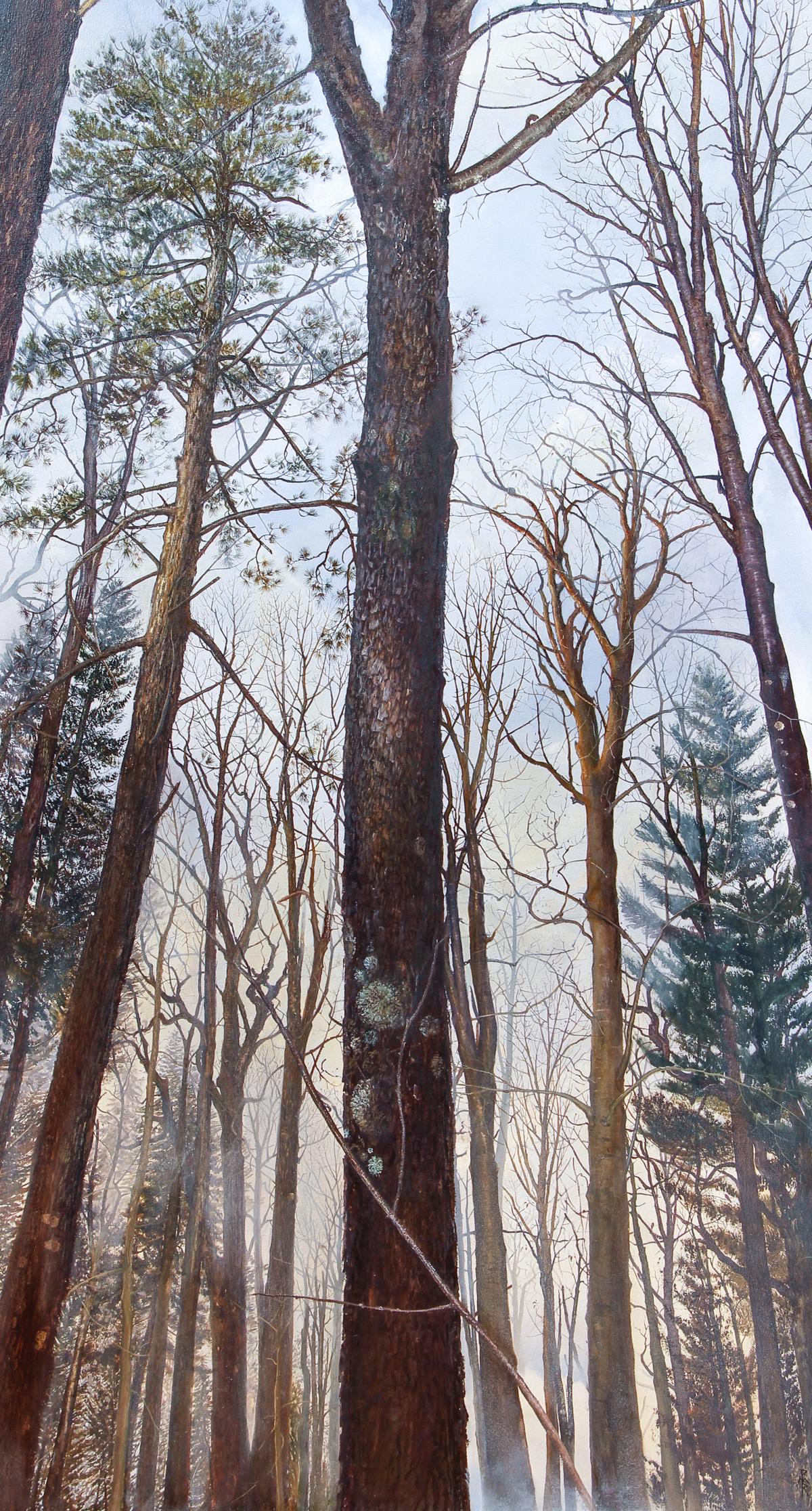 Patrick Ruane oil Trees abstracted landscape - Jun 27, 2020 | Concept ...