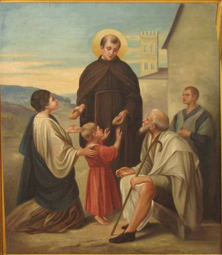 Religious Painting "saint Anthony's Bread"