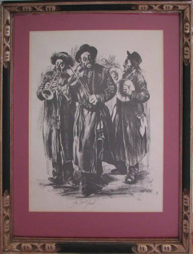 Ben David Ansel Lithograph