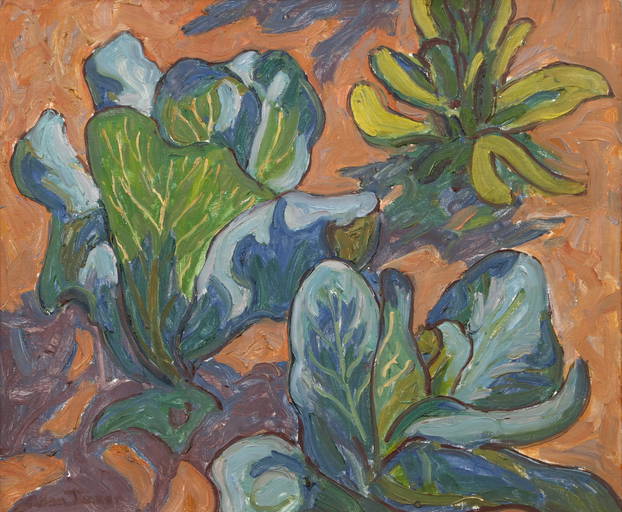 Allen Tucker Floral Abstract Oil on Canvas Ptg - Oct 09, 2021 | Concept ...