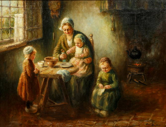 Cornelius Bouter Dutch Domestic Scene Painting - Dec 04, 2021 | Concept ...