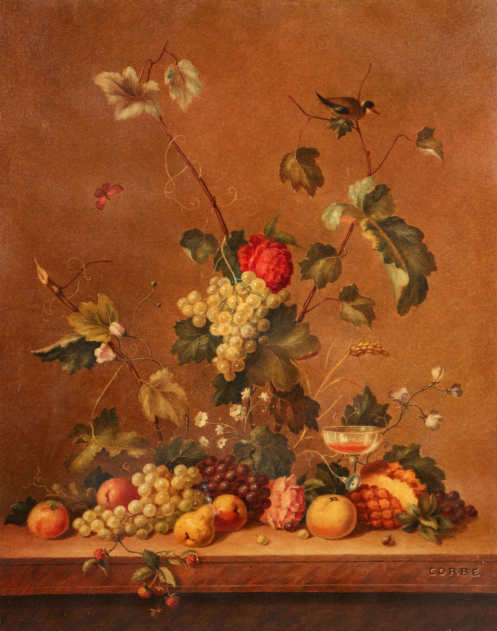Corbe style of Severin Roesen Still Life painting (#0191) on Jun 11 ...