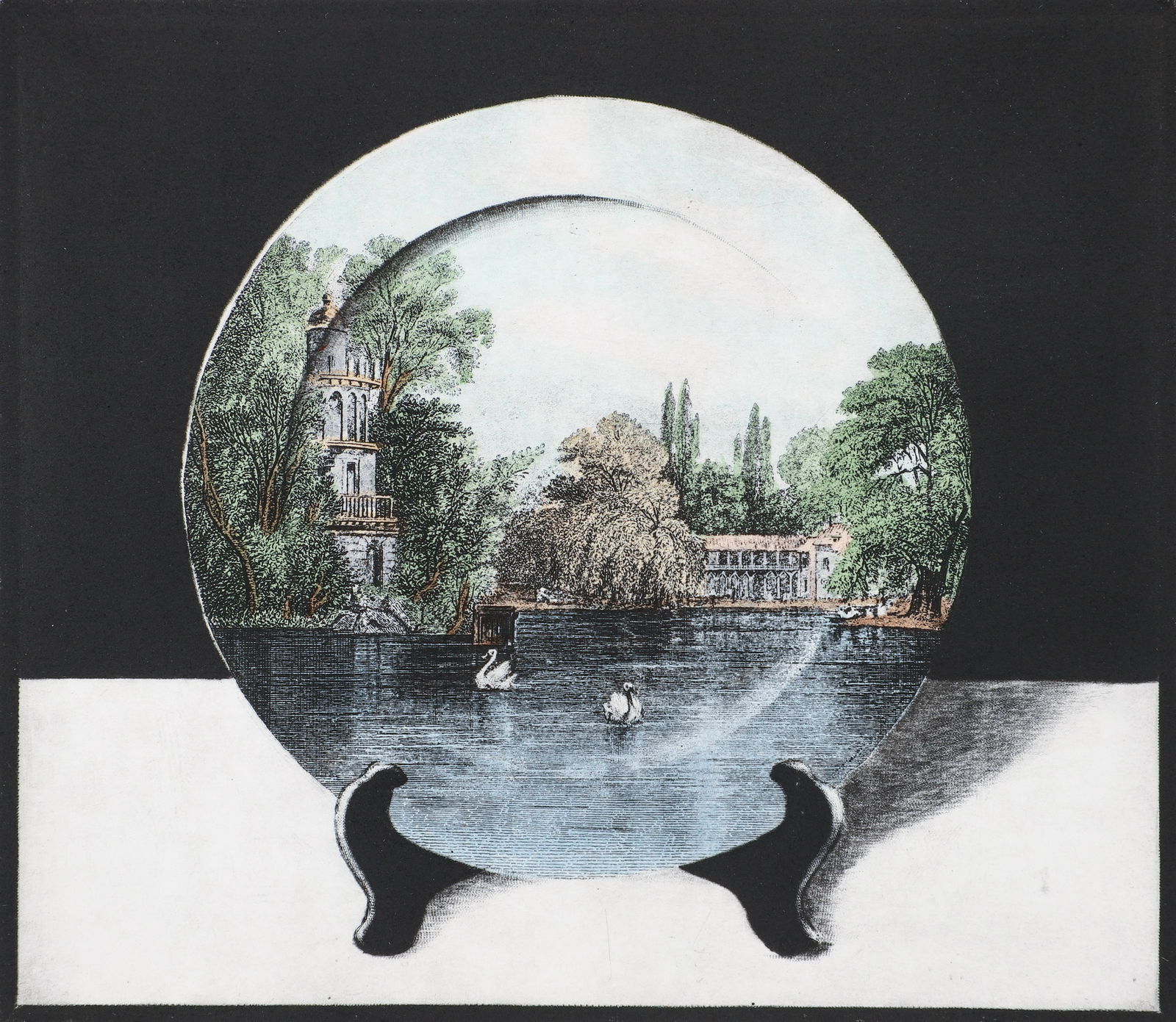 Byron Bratt Color Mezzotint Art Trove