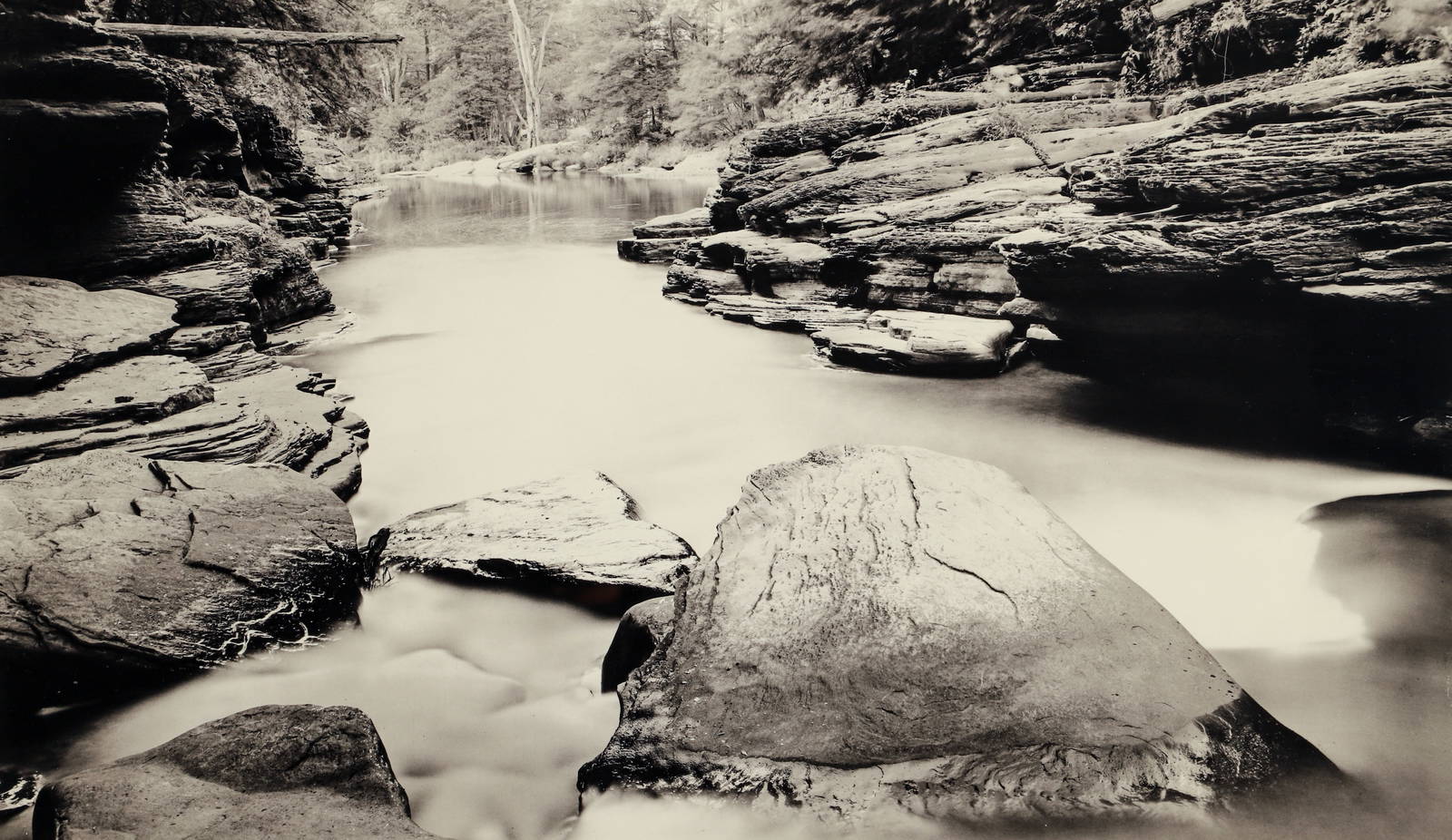 Douglas Busch Little Rocky Glen Signed Photograph Auction