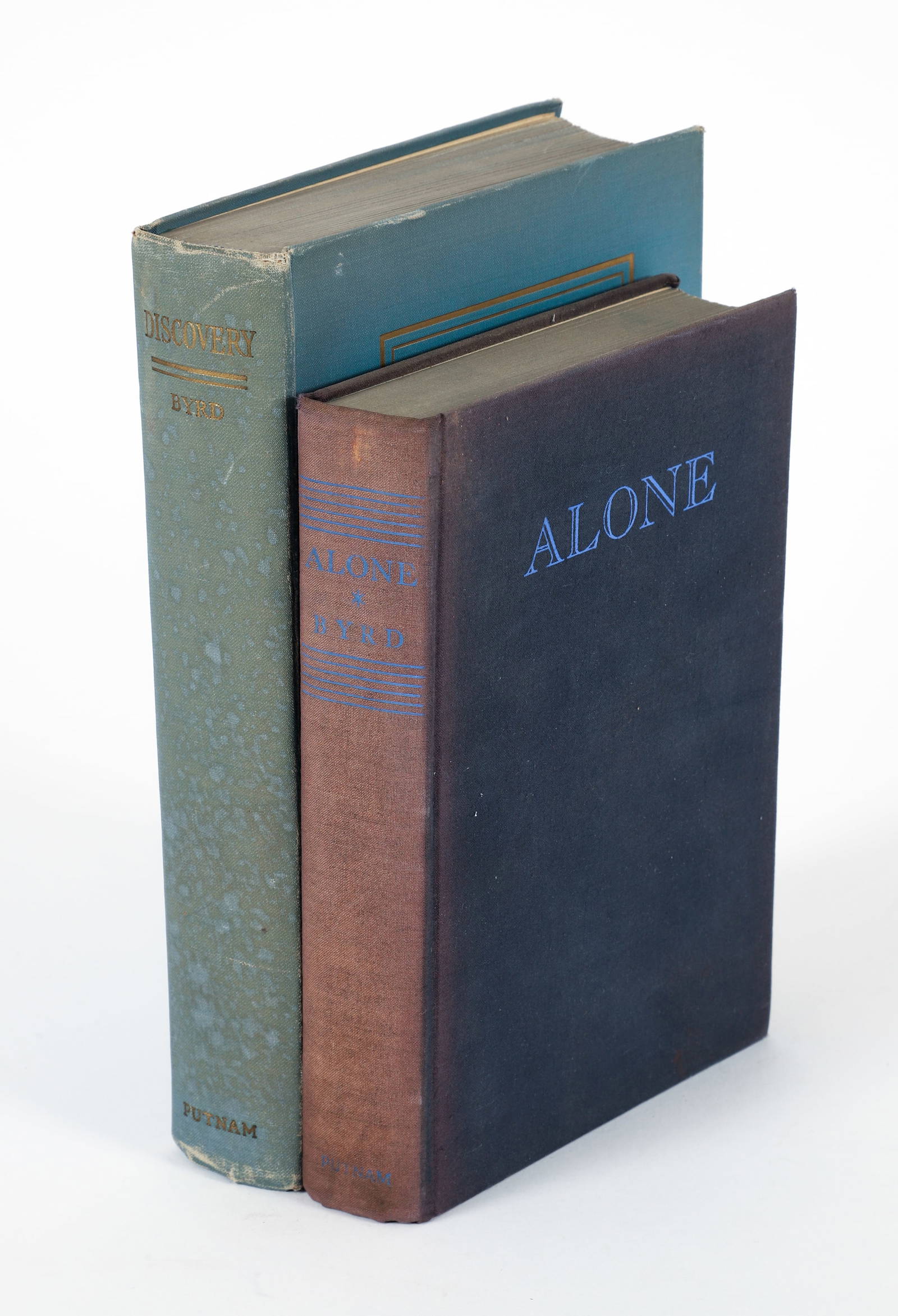 2 Arctic Books Signed By Richard E. Byrd Alone And Discovery Auction