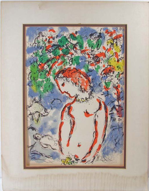 Marc Chagall Lithograph Jour De Printemps Nov 16 2013 Concept