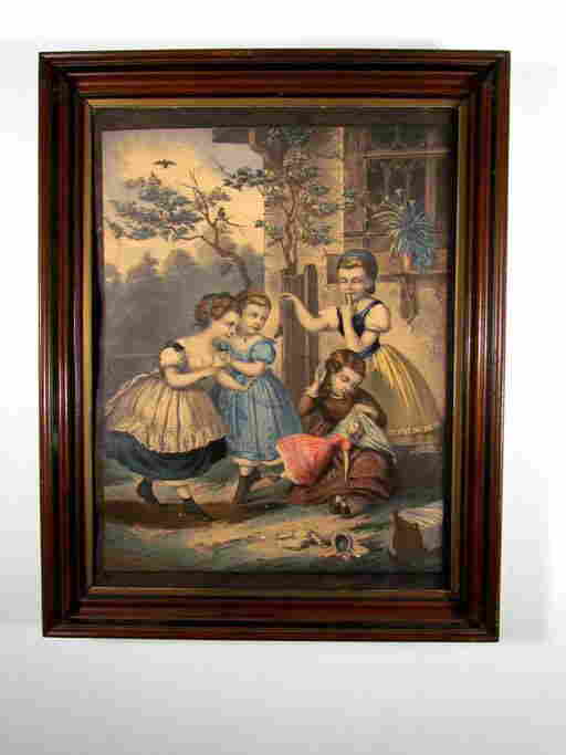 American colored lithograph of young girls - Dec 14, 2013 | Concept Art ...