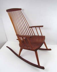 Thomas Moser Cherry and Ash Rocking Chair - Mar 22, 2014 | Concept Art ...