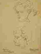 William Zorach Portrait of Faith Reyher watercolor - May 10, 2014 ...