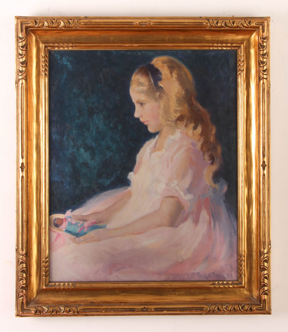 Frank H. Desch 1923 portrait Margaret Nelson Hanson