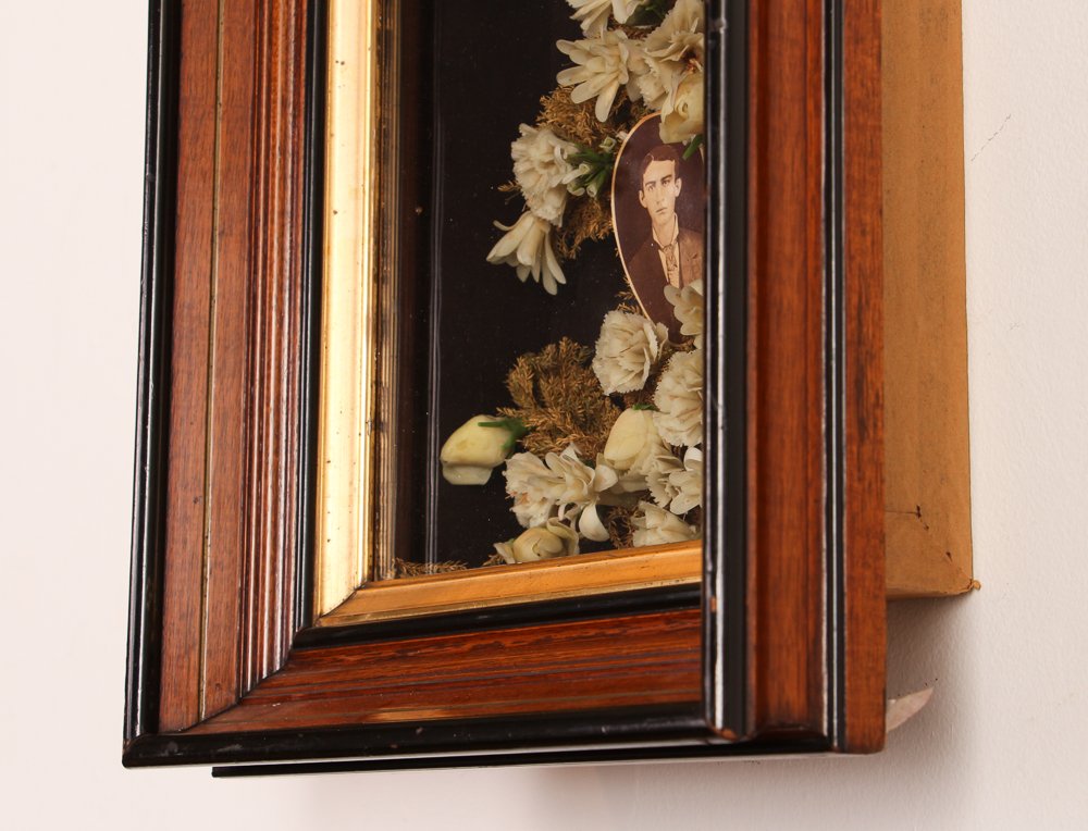 Victorian Memento Mori shadow box