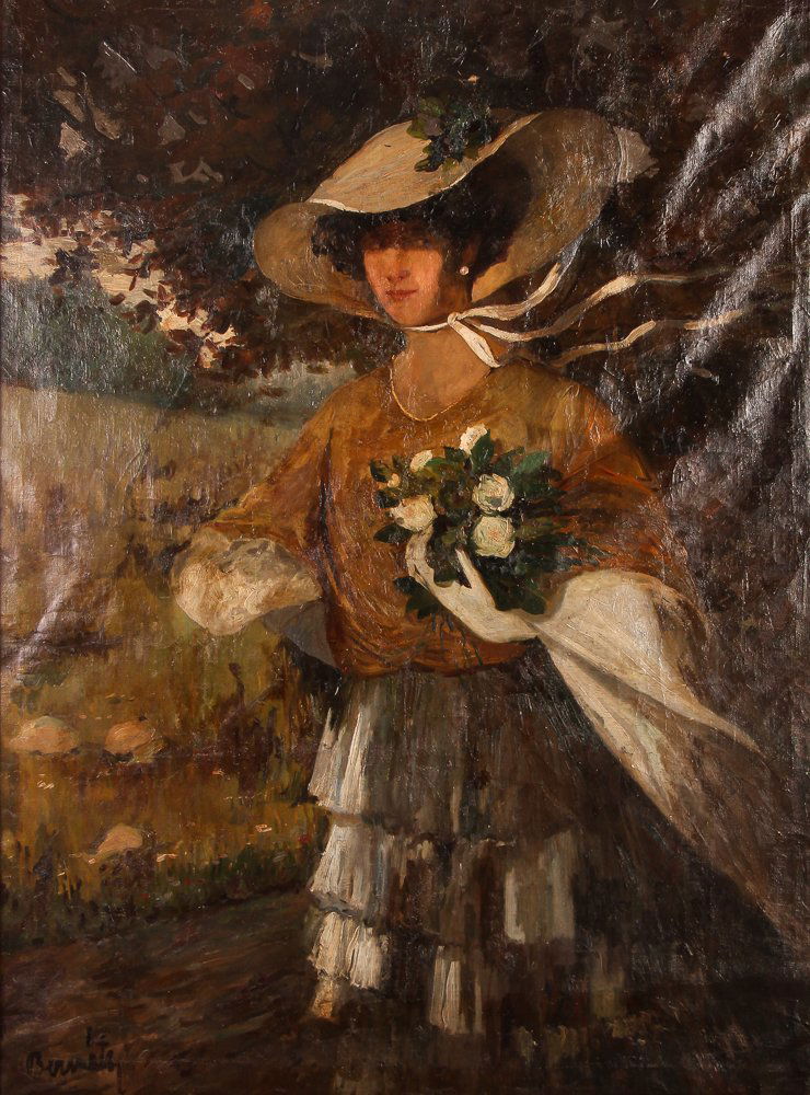 Aurel Bernath Oil Painting