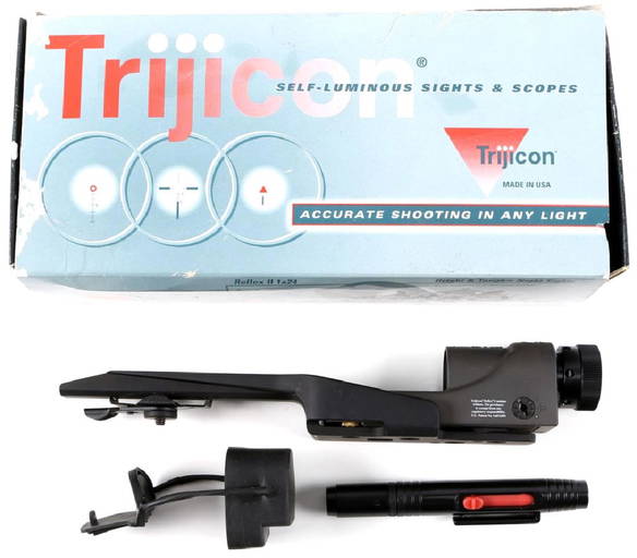 Trijicon Reflex Sight And Carry Handle Mount