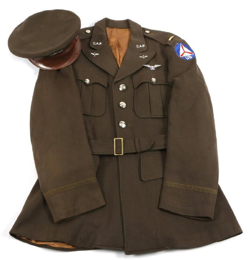 WWII US CIVIL AIR PATROL OFFICER UNIFORM WINGS WWII US CIVIL AIR PATROL OFFICER UNIFORM WINGS
