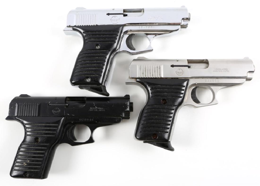 LORCIN MODEL L380 .380 ACP PISTOL LOT OF 3