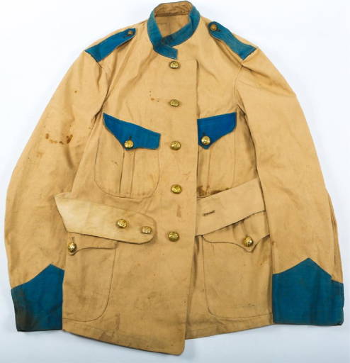 Span Am War M1898 Infantry Officer Khaki Tunic