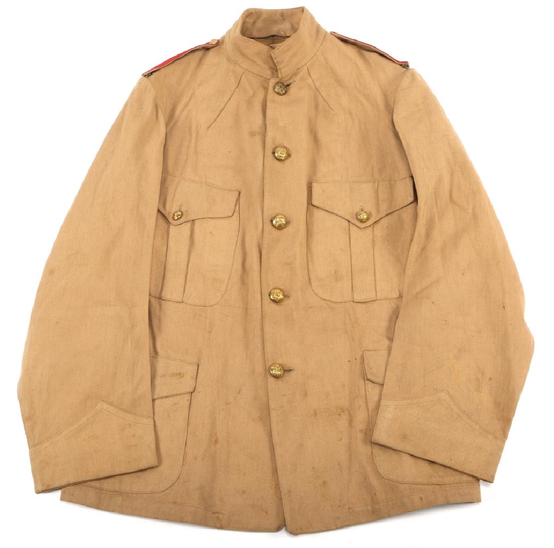 SPAN AM WAR M1899 ENGINEER ENLISTED KHAKI TUNIC