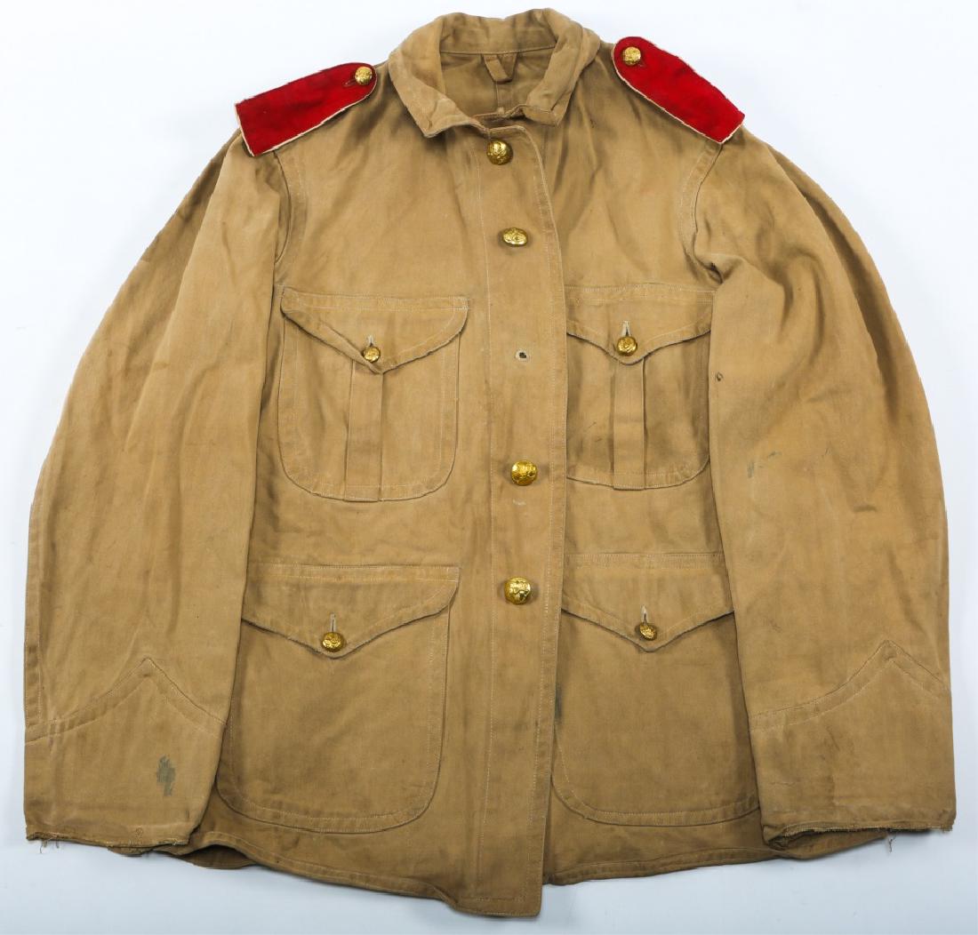 SPAN AM WAR M1899 ENGINEER ENLISTED KHAKI TUNIC