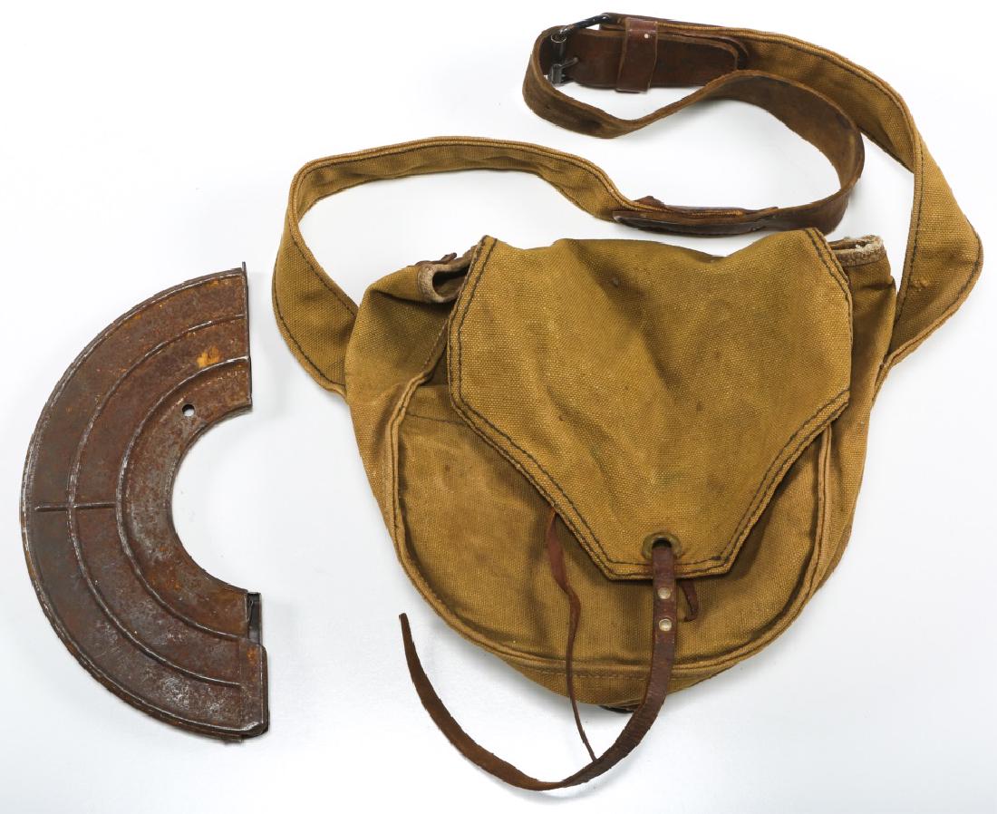 WWI FRENCH CHAUCHAT MAGAZINE POUCH & CLIP